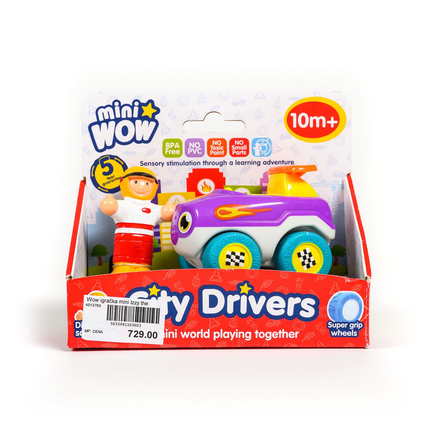 Wow igračka mini Izzy the Racercar | AKSA