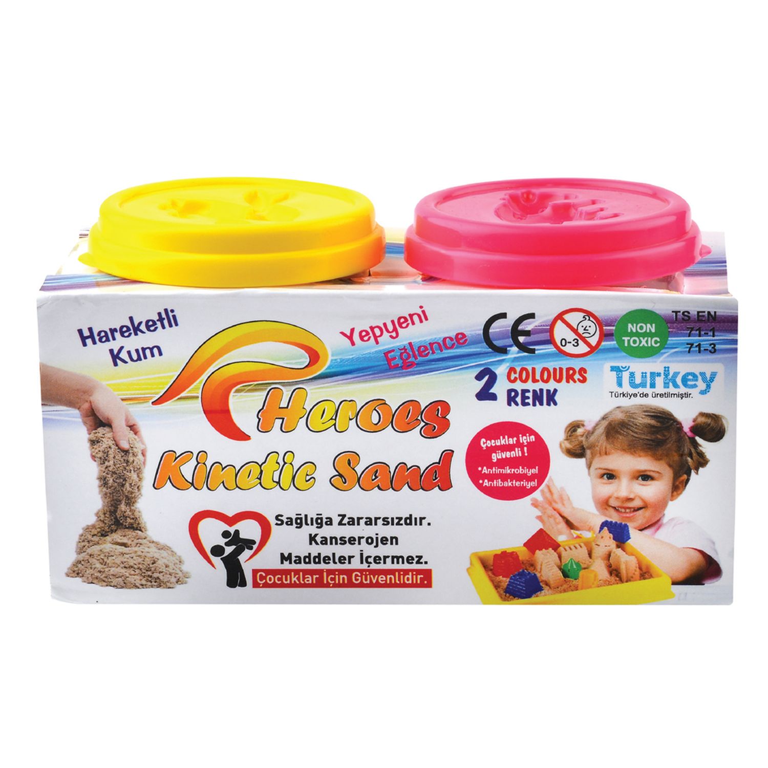 Magicni/kineticki pesak 400gr sa modlom | AKSA