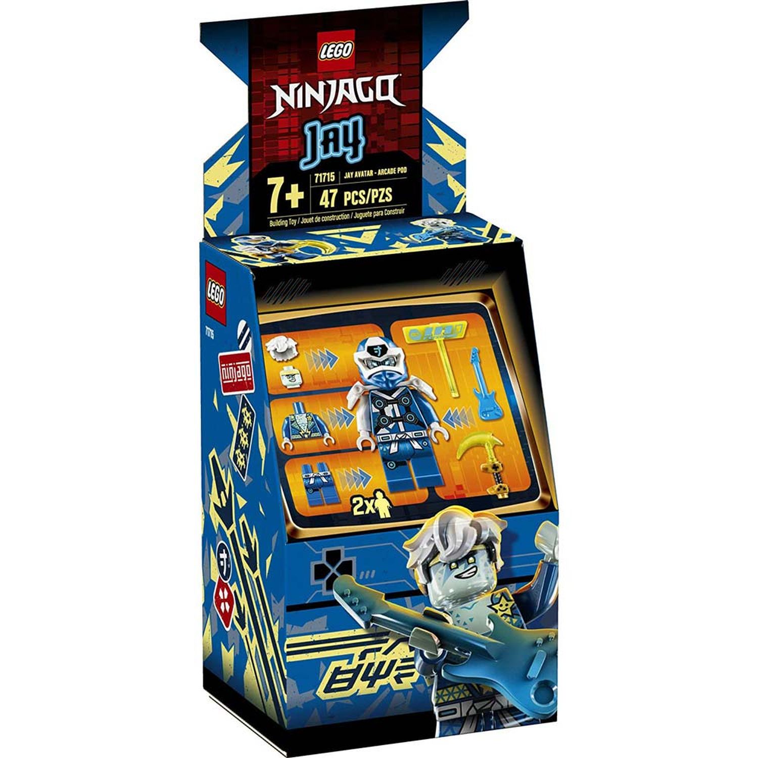 Lego Ninjago jay avatar - arcade pod | AKSA
