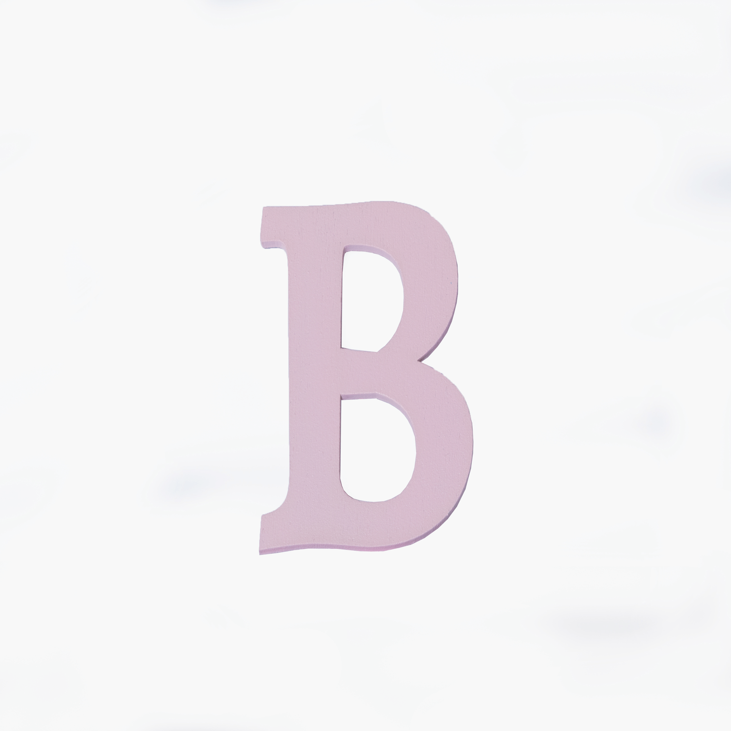 Drveno slovo B roze | AKSA