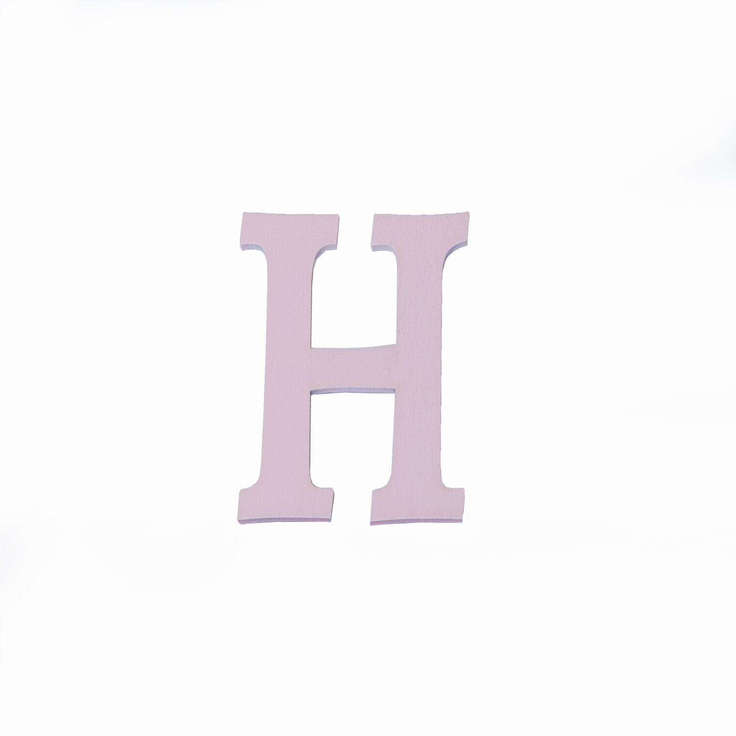 Drveno slovo H roze | AKSA