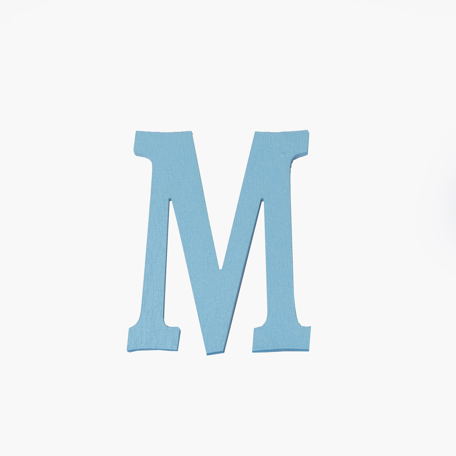 Drveno slovo M plavo | AKSA