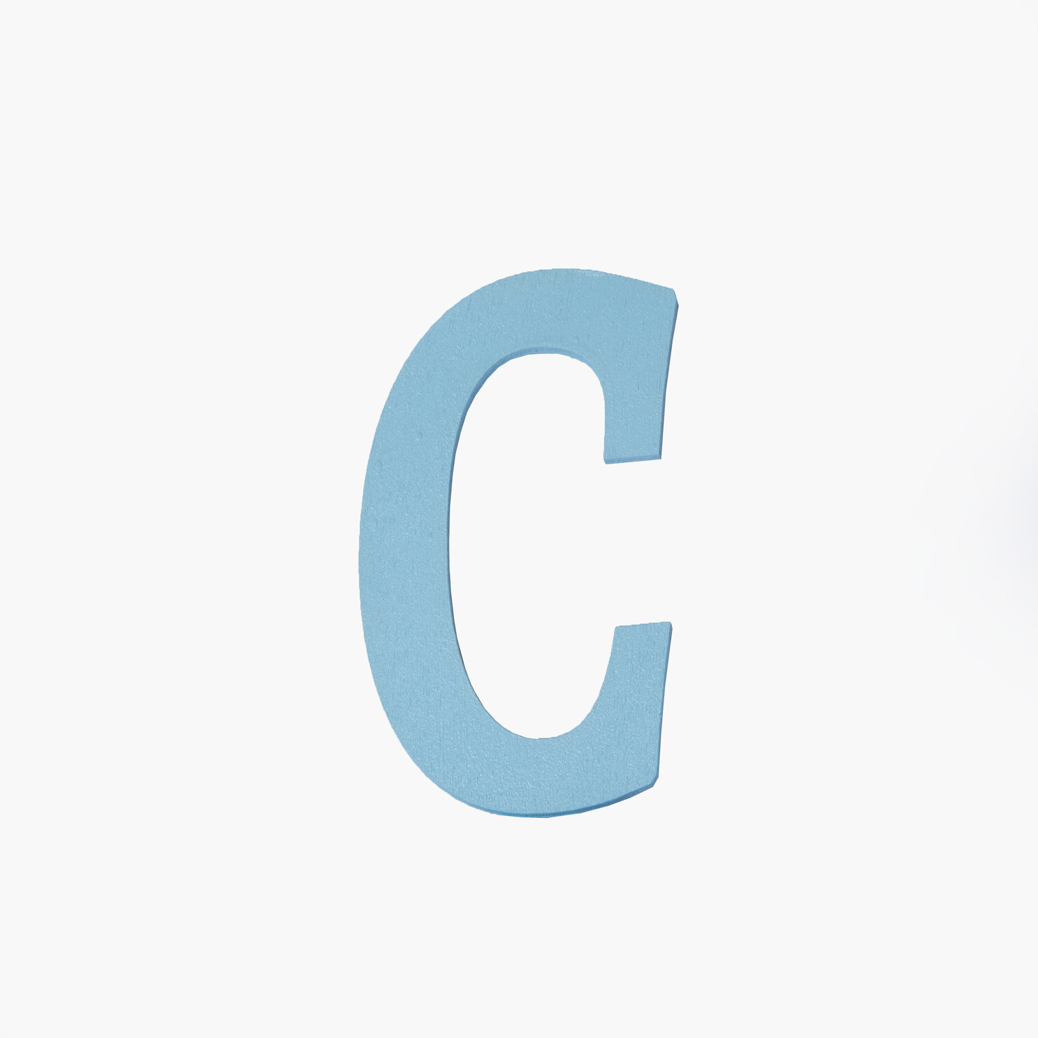 Drveno slovo C plavo | AKSA
