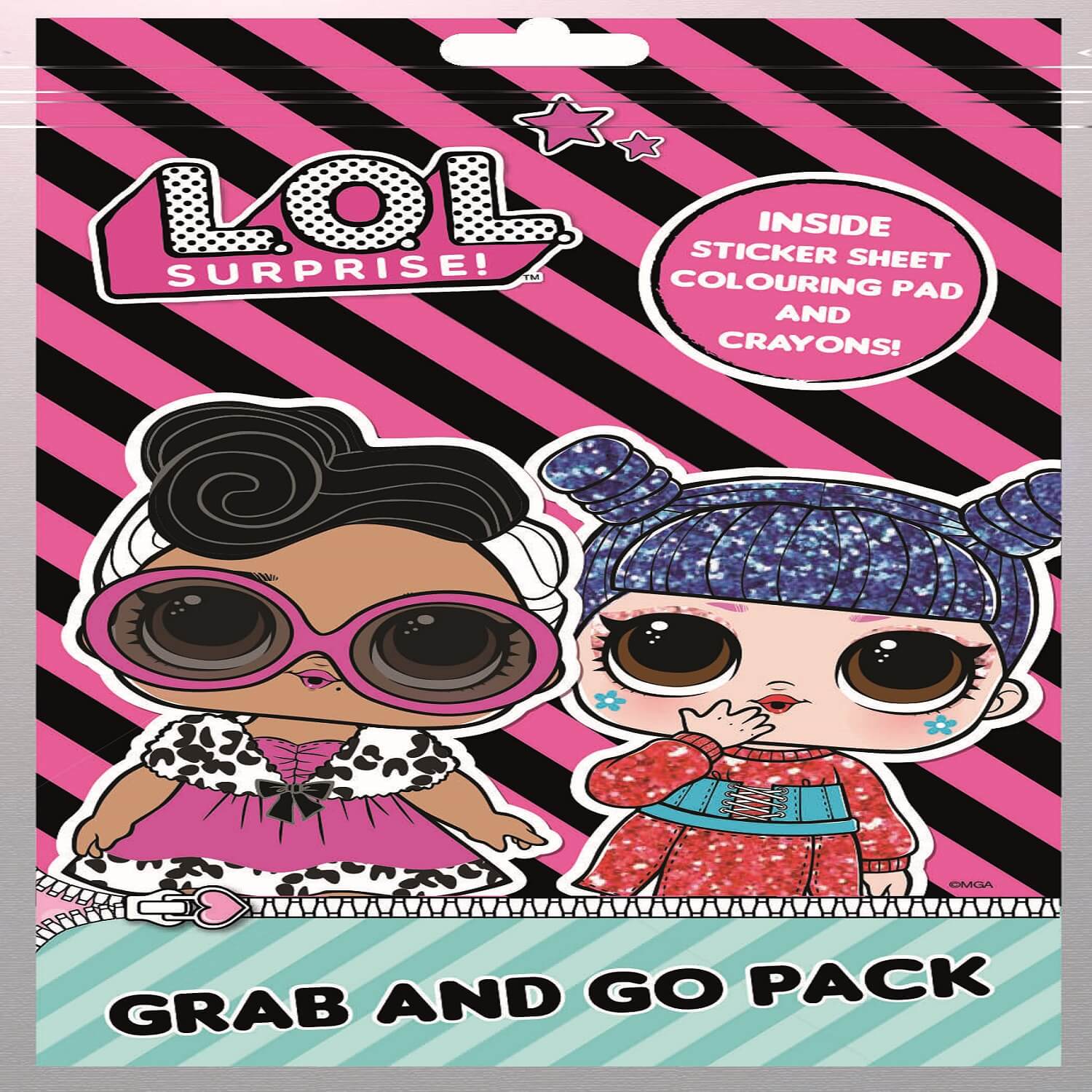 LOL - Mala bojanka sa bojicama i nalepnicama | AKSA