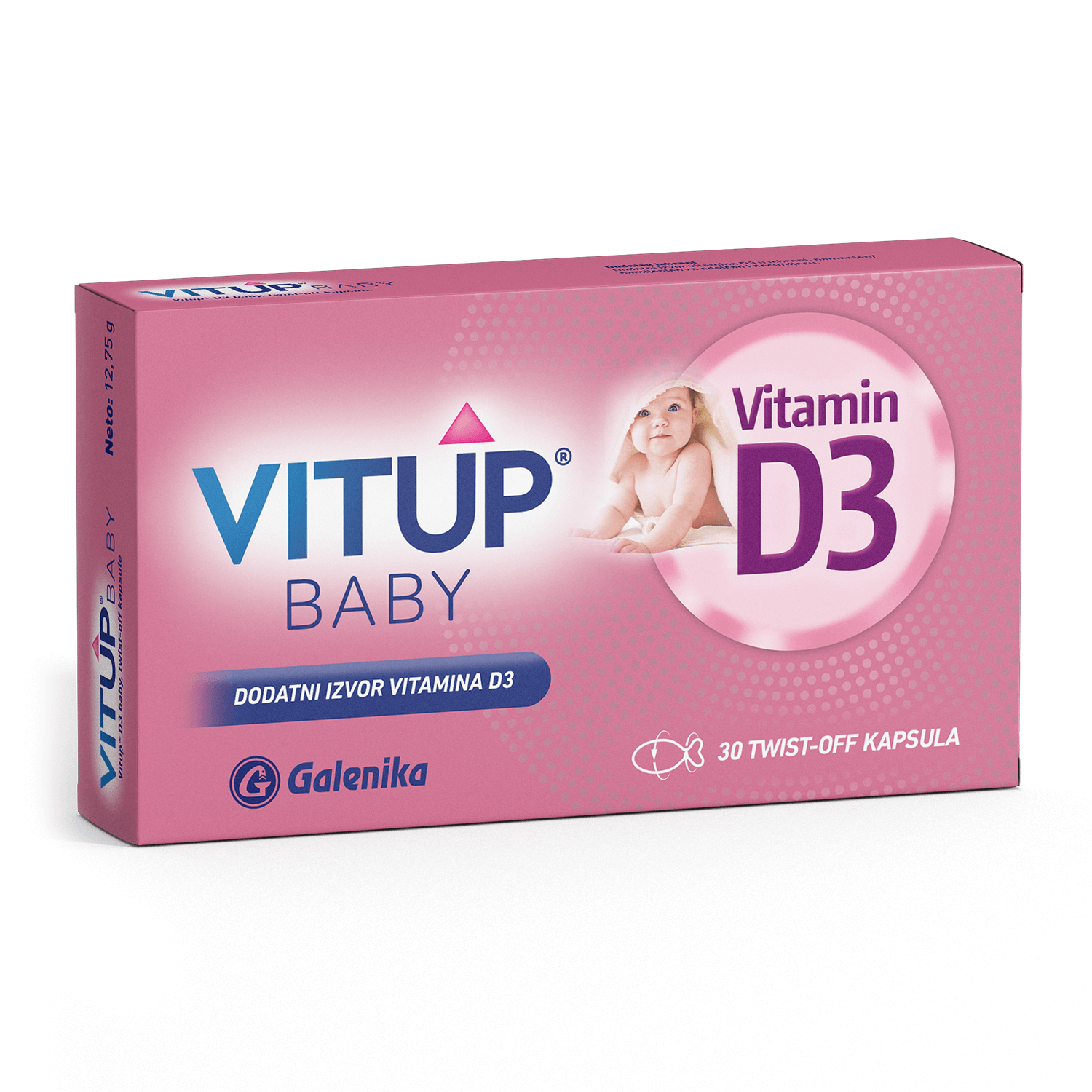 VitUp baby D3 twist off kaps. 30kom | AKSA