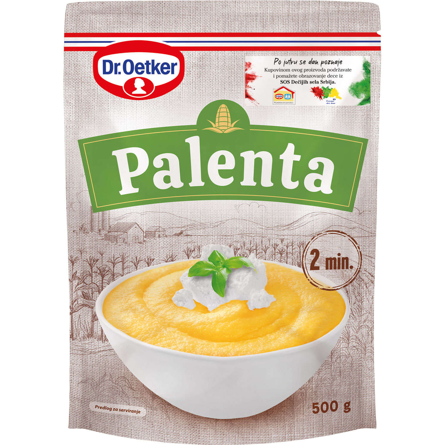 Dr.Oetker palenta 500g | AKSA