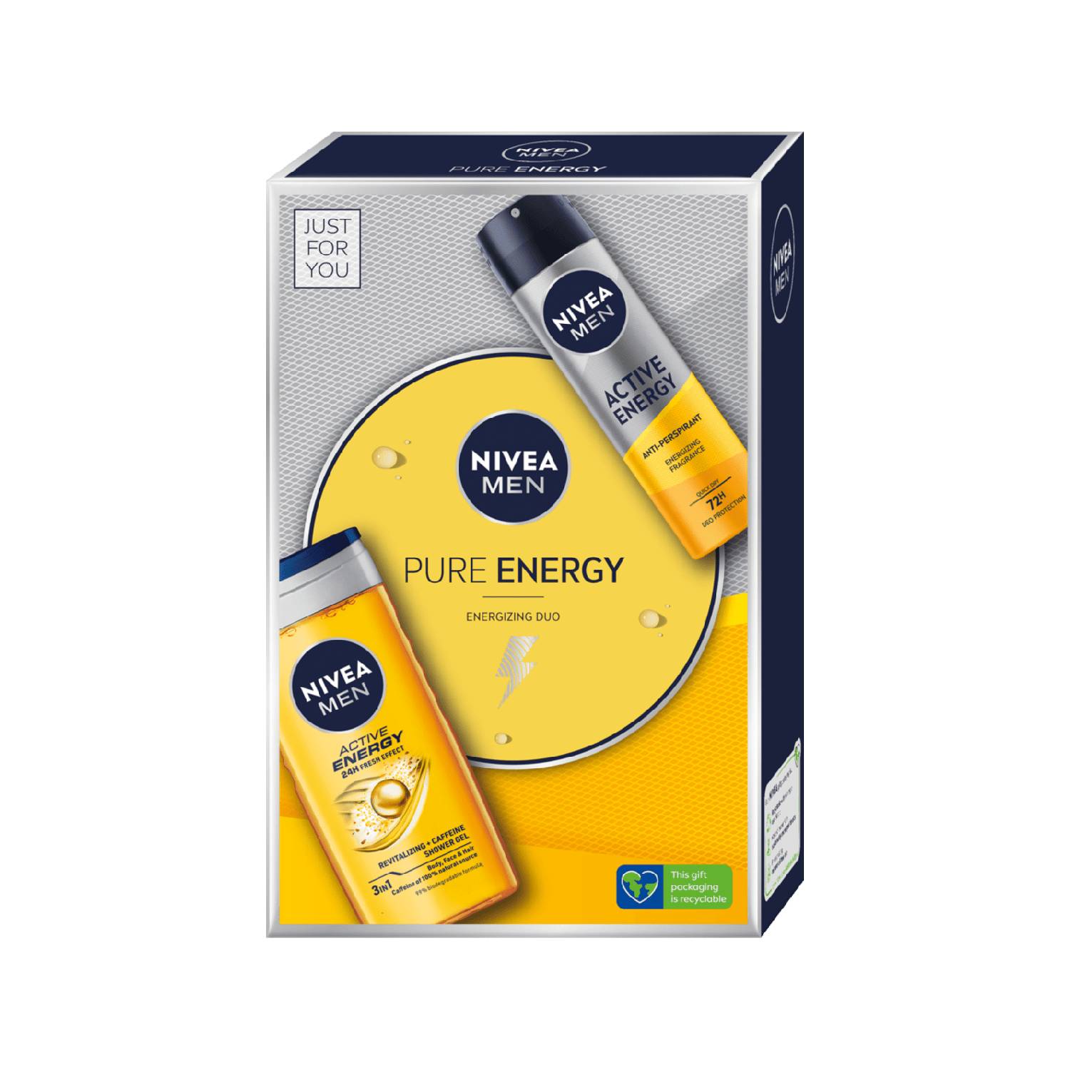 Nivea muski set pure energy | AKSA