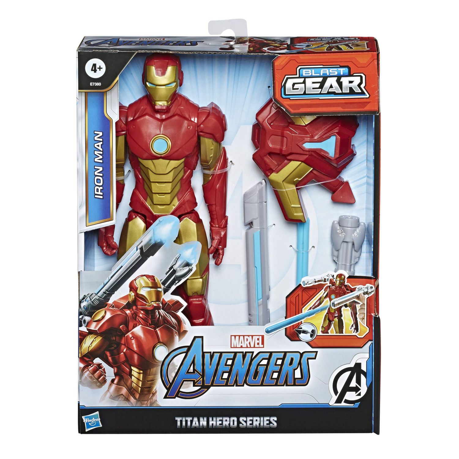 Marvel Avengers figura Iron Man Blaster Gear | AKSA