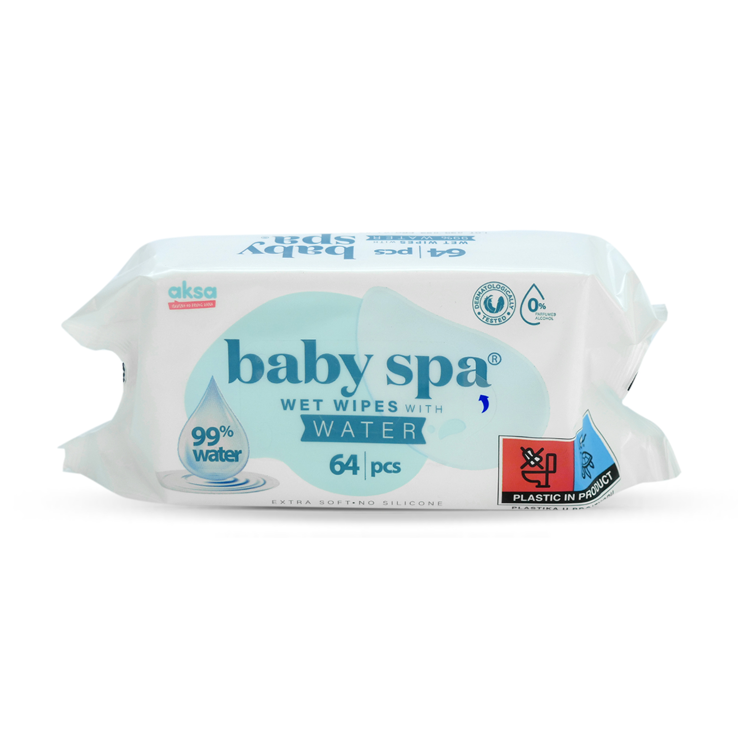 Baby Spa vlažne maramice 99%water 64kom | AKSA