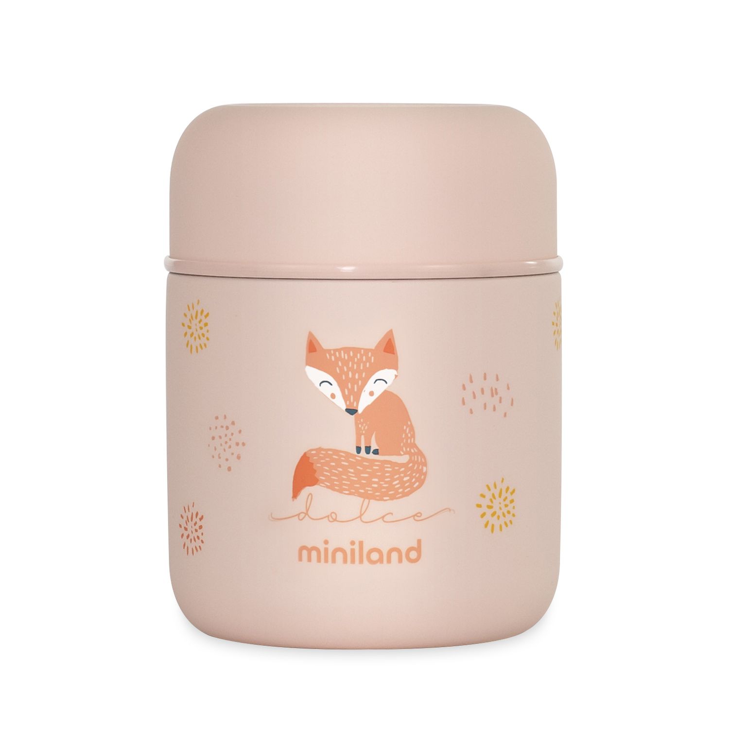 Miniland termos za hranu mini od 280ml roze | AKSA