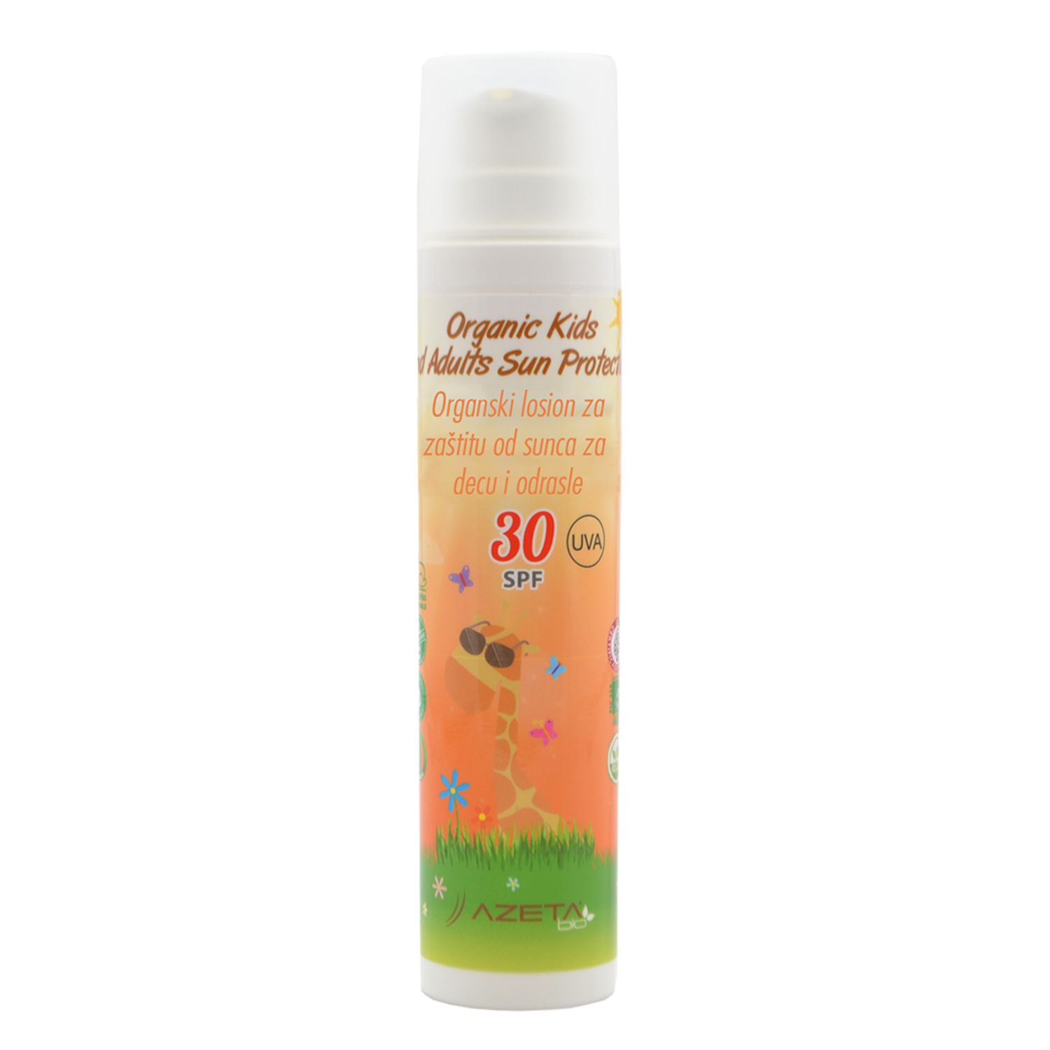 Azeta Bio organska sun krema SPF30 100ml | AKSA