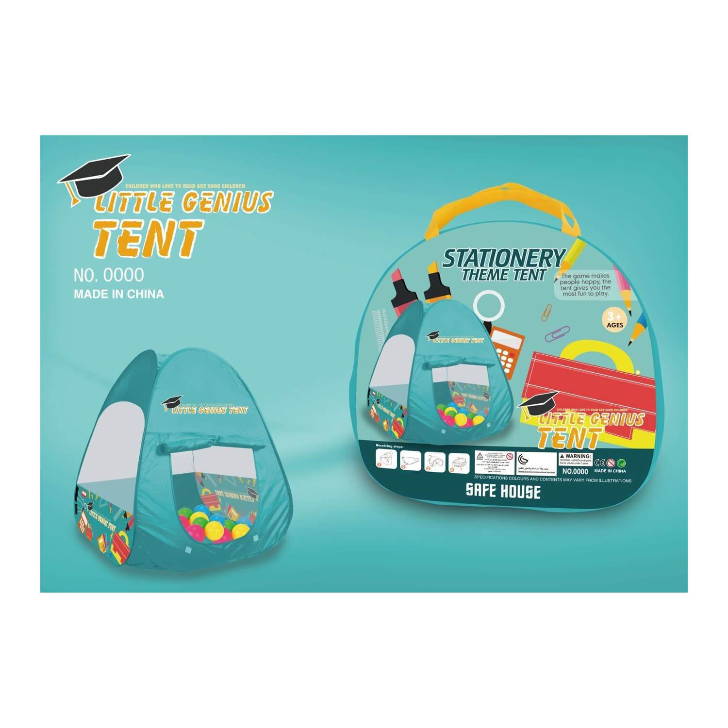 HK Mini igračka šator za dečake/dječake | AKSA