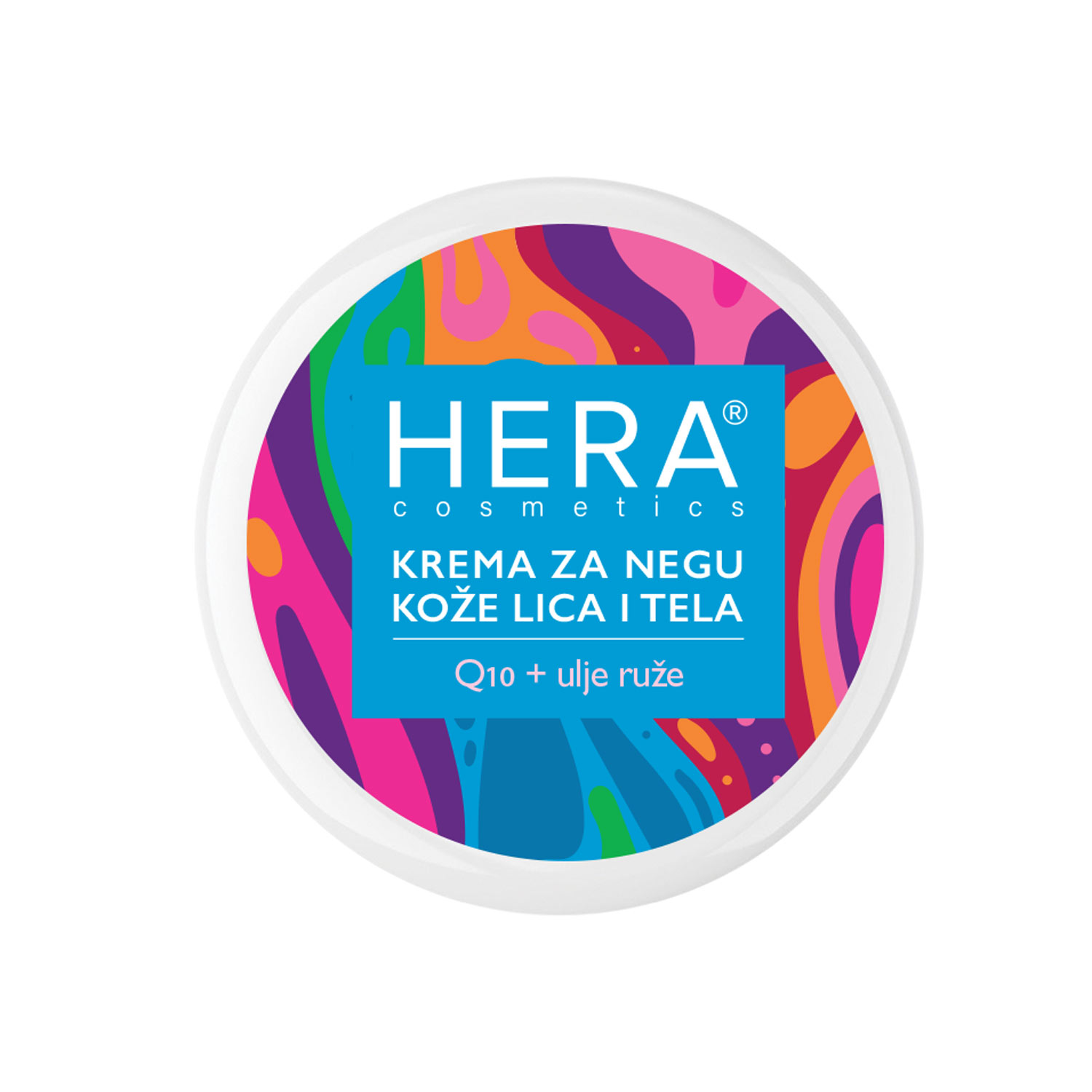 Hera Krema za negu kože 200ml ulje ruze i q10 | AKSA
