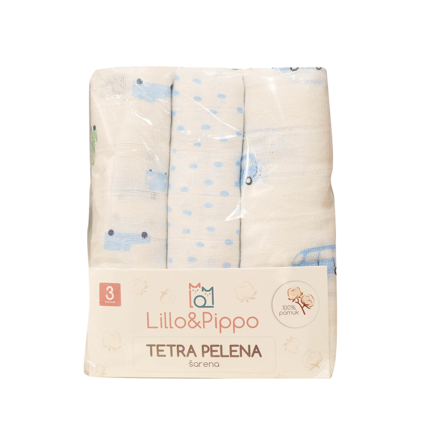 Lillo&Pippo tetra pelene 3u1 | AKSA