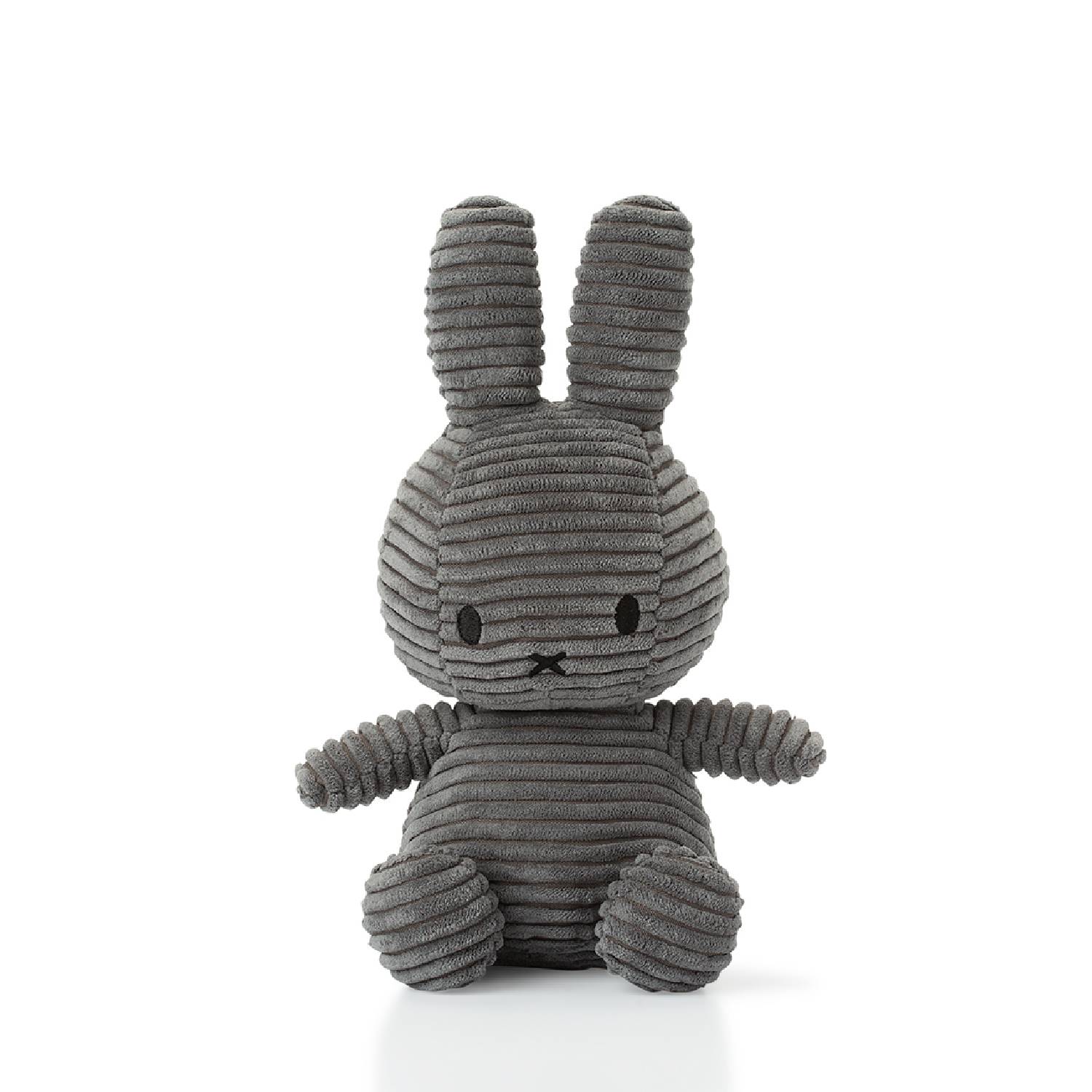 Miffy plišani zeka Corduroy 23cm, Grey | AKSA