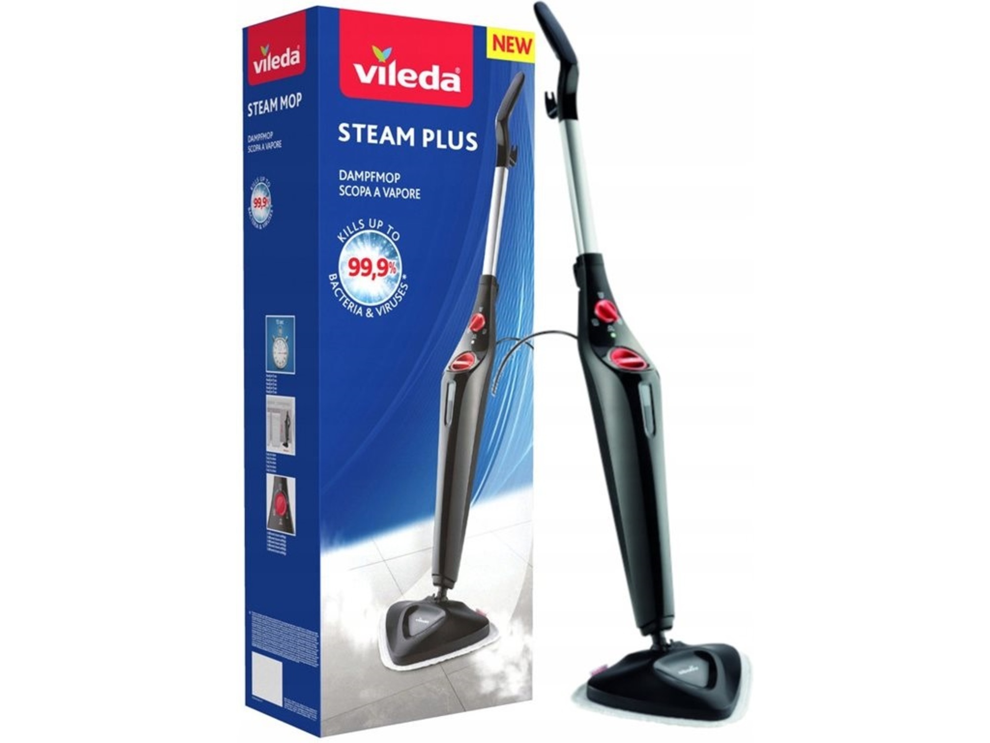 Vileda paročistač Steam Plus 3.0 | AKSA