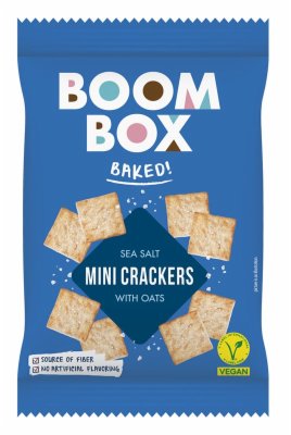 Boom Box mini kreker sa ovsem - morska so 70g | AKSA