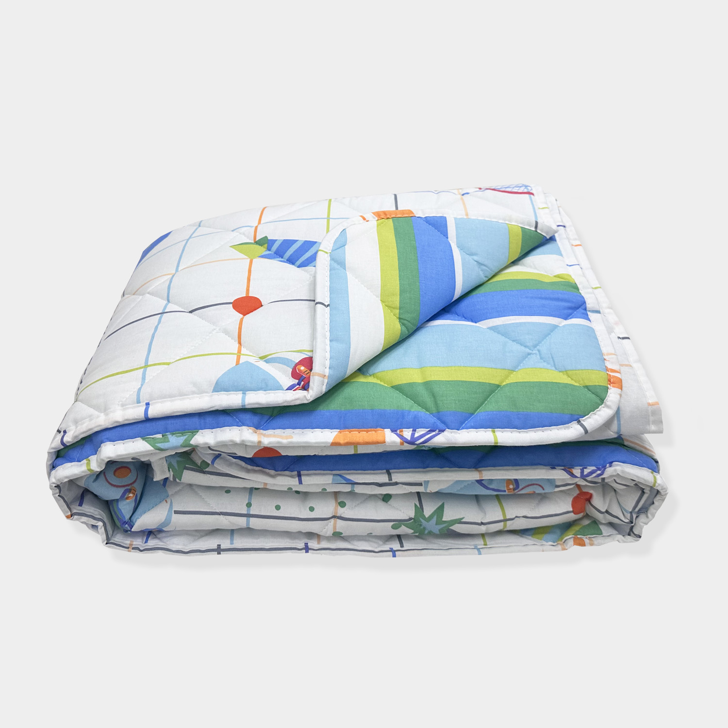 Baby Textil prekrivač "Playground" 140x200 cm | AKSA