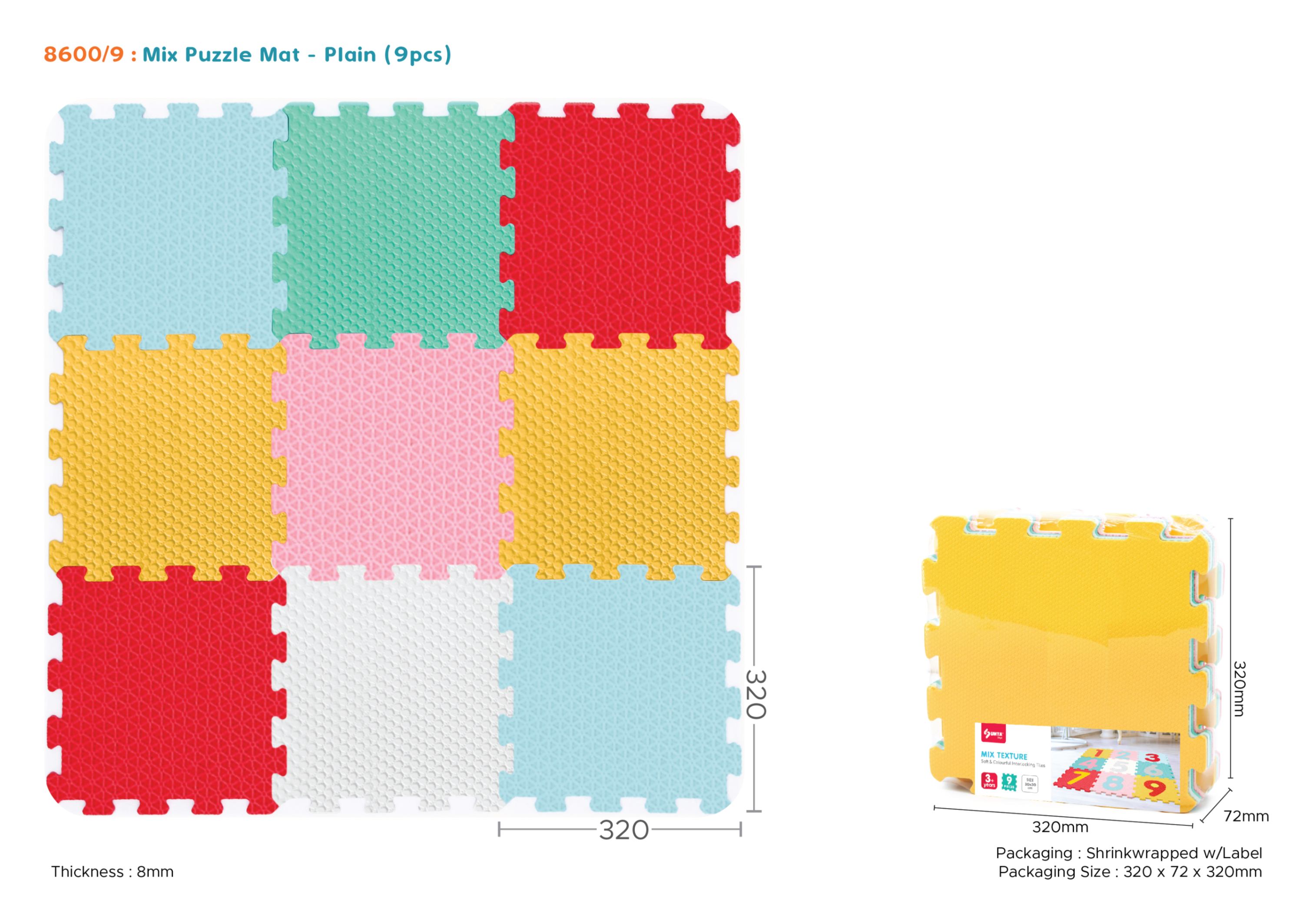 Sunta podne puzzle, 9 kom | AKSA