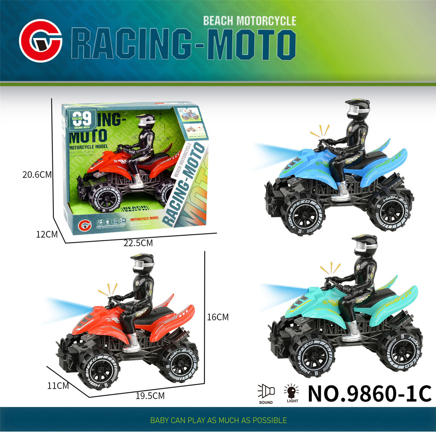 Hk Mini Igračka Kvad Aksa