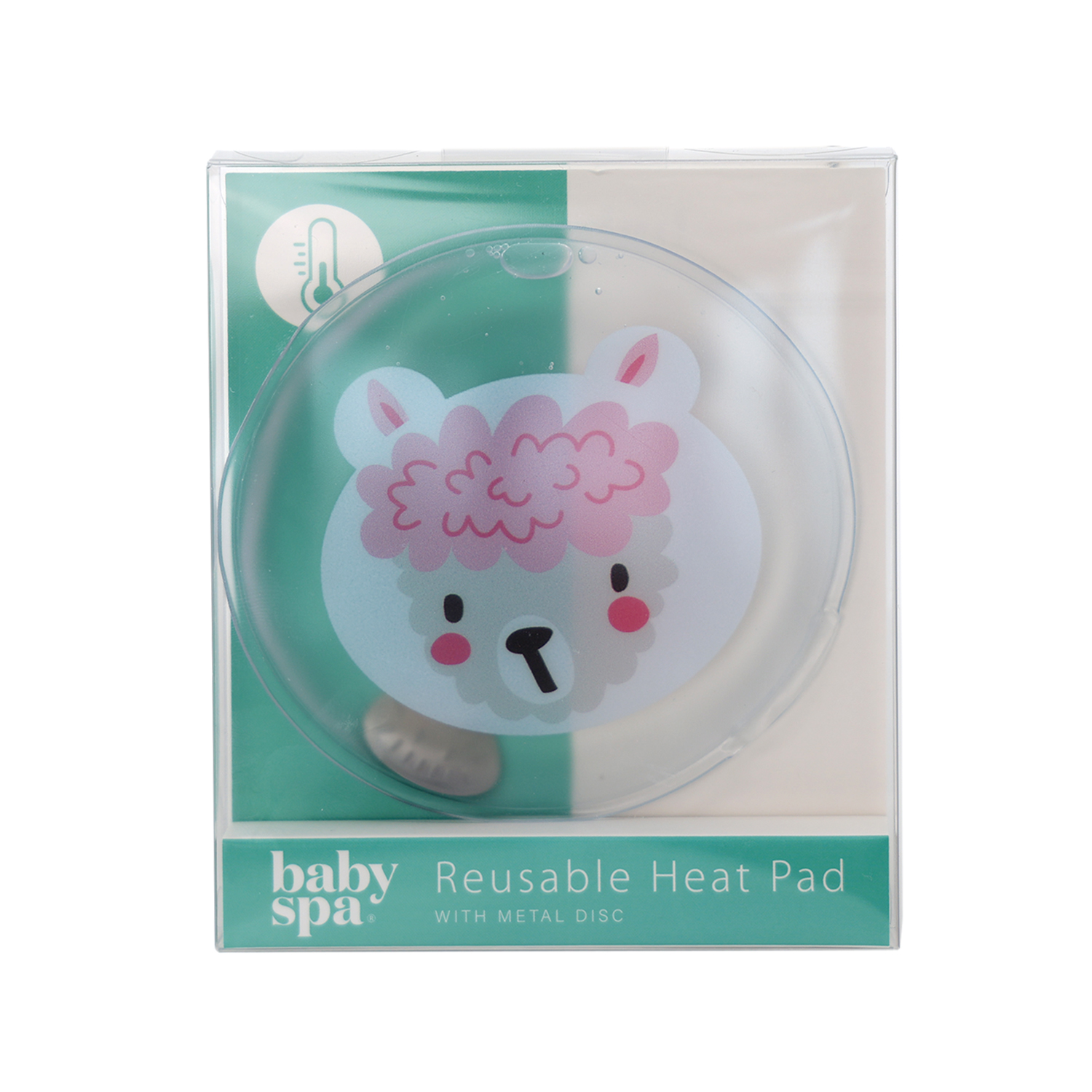 Baby Spa termofor sa metalnim diskom roze lama | AKSA