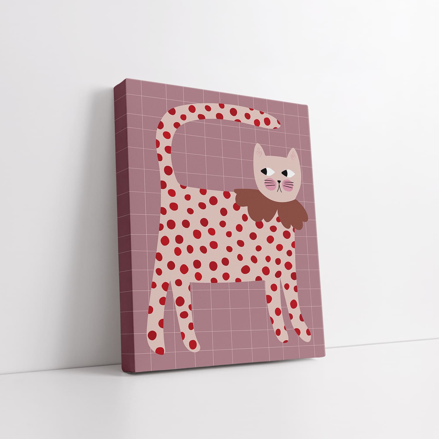 Cute&Cool HOME slika roze maca 25x20cm | AKSA