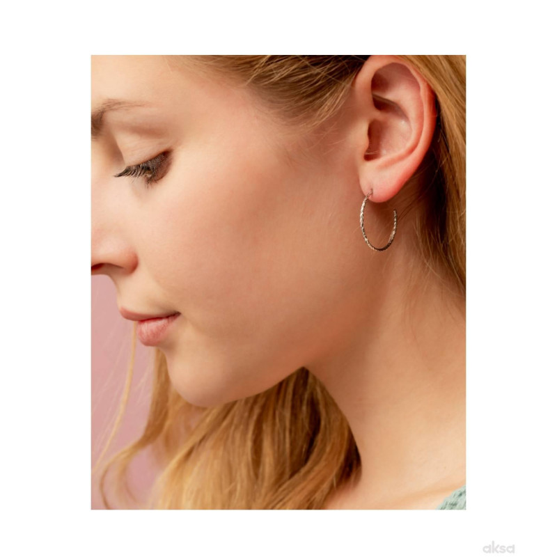 Dr.Biju minđuše 25mm alke DRI250S | AKSA