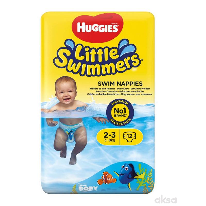 Huggies pelene za kupanje velicinaS2-3 3-8kg 12kom | AKSA